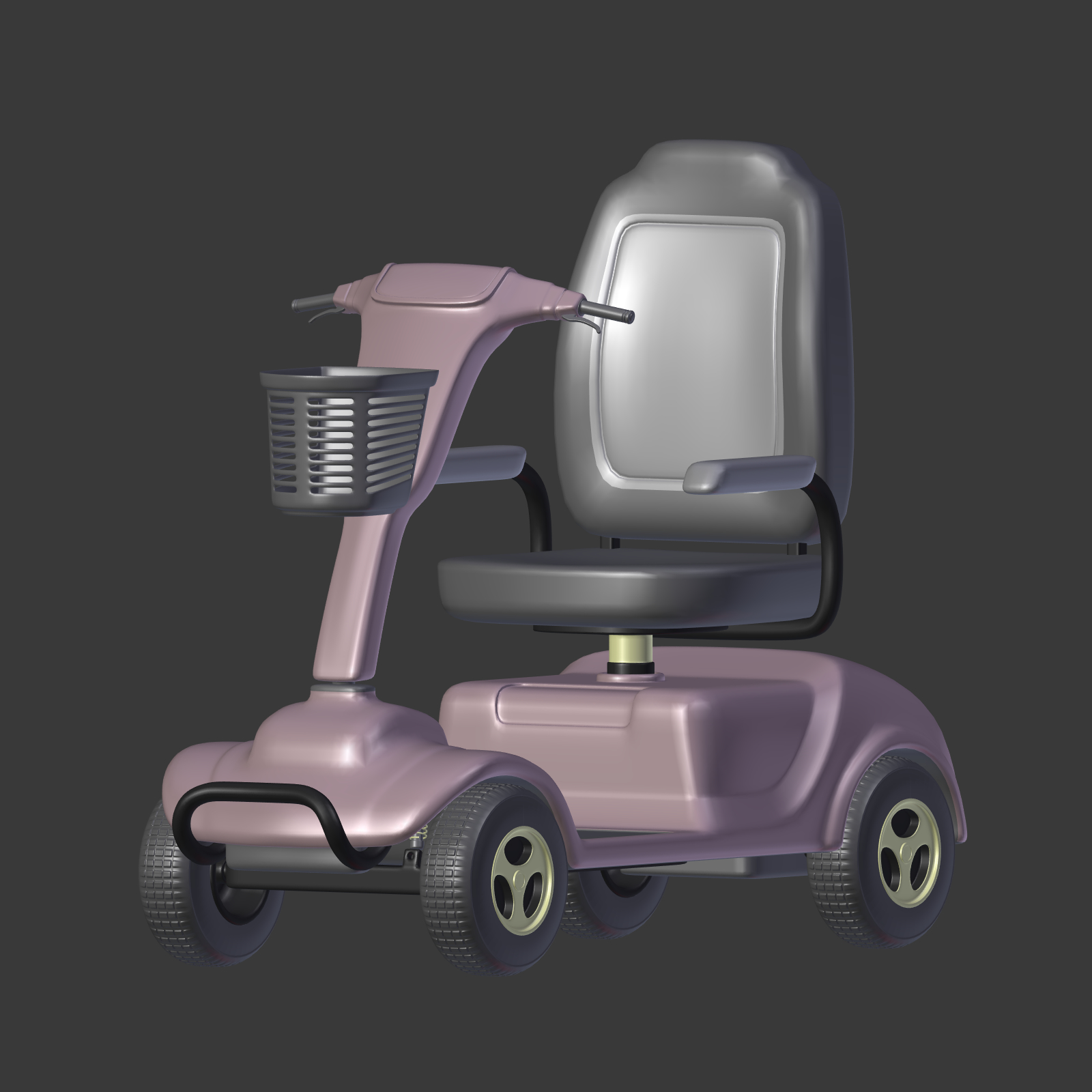 Mobility scooter 3D model - TurboSquid 1186886