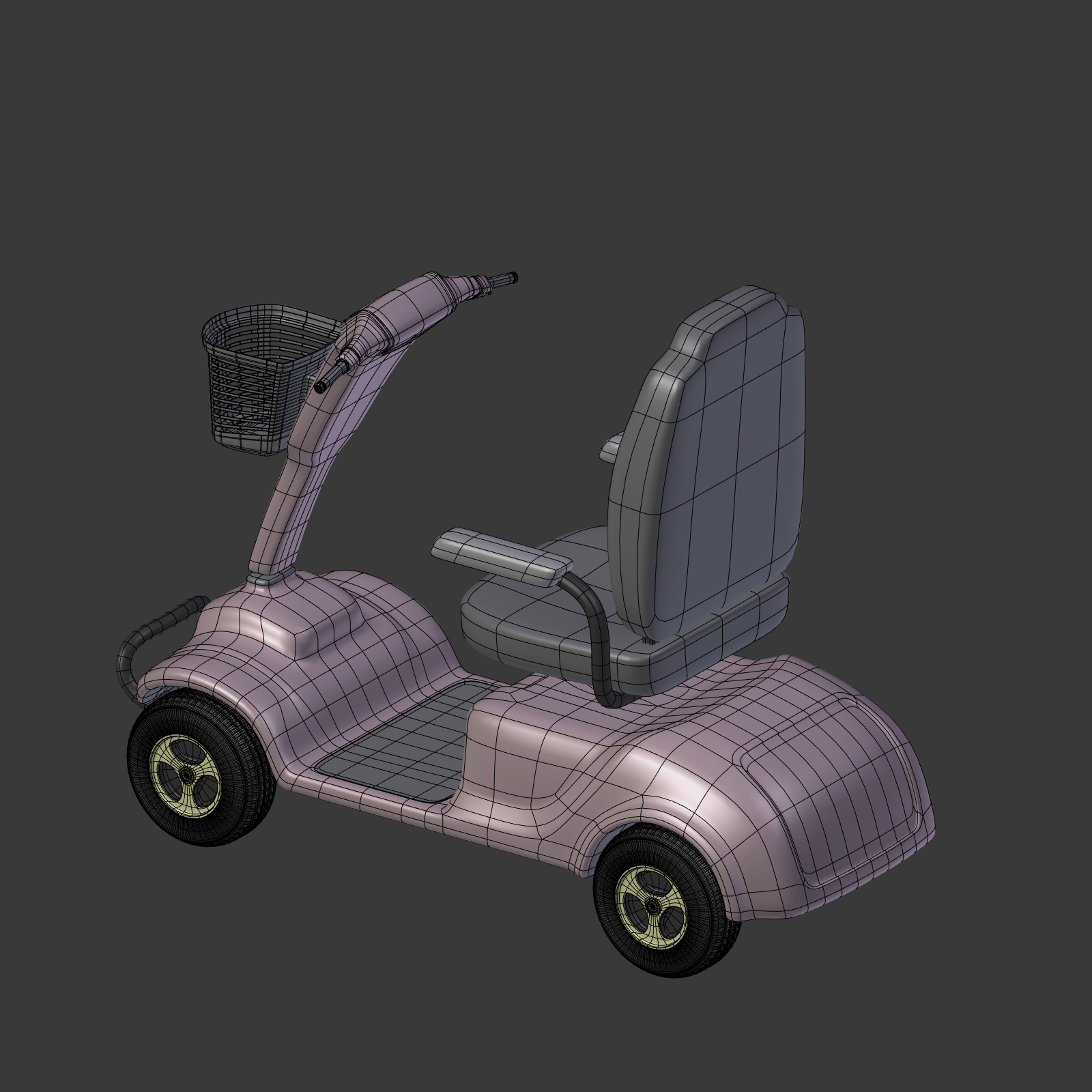 Mobility scooter 3D model - TurboSquid 1186886