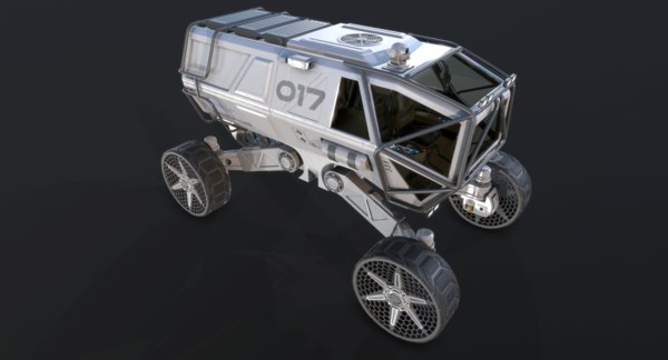 3D sci-fi scout vehicle - TurboSquid 1186902