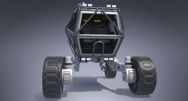 3D sci-fi scout vehicle - TurboSquid 1186902