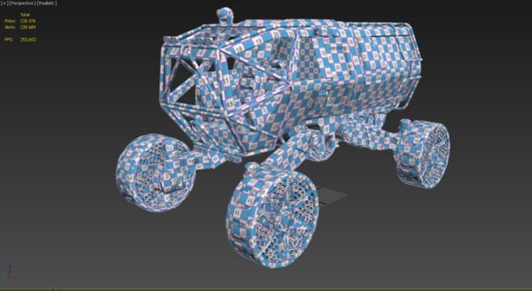 3D sci-fi scout vehicle - TurboSquid 1186902