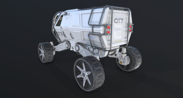 3D sci-fi scout vehicle - TurboSquid 1186902