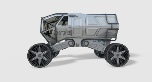 3D sci-fi scout vehicle - TurboSquid 1186902