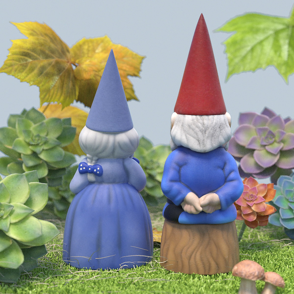 modelo 3d Gnomos - TurboSquid 1186907