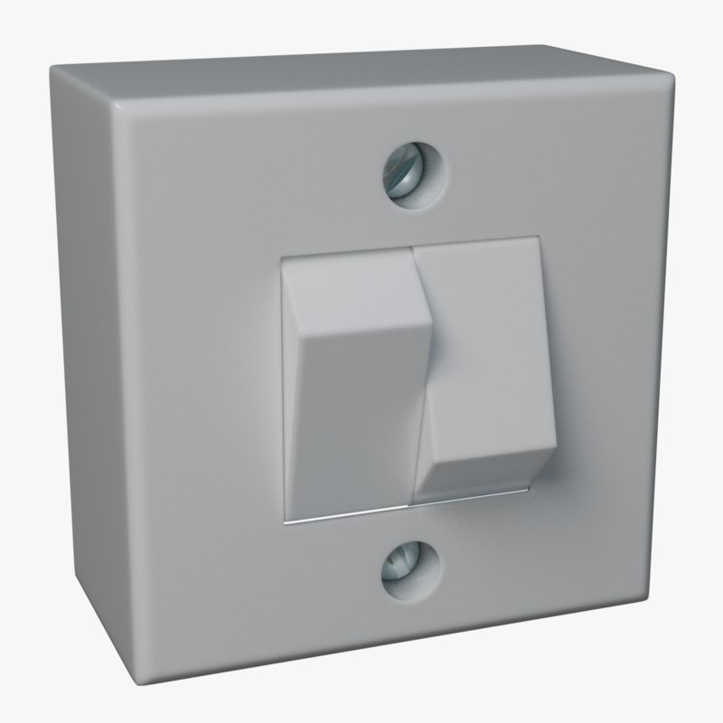 3D model light switch double - TurboSquid 1187020