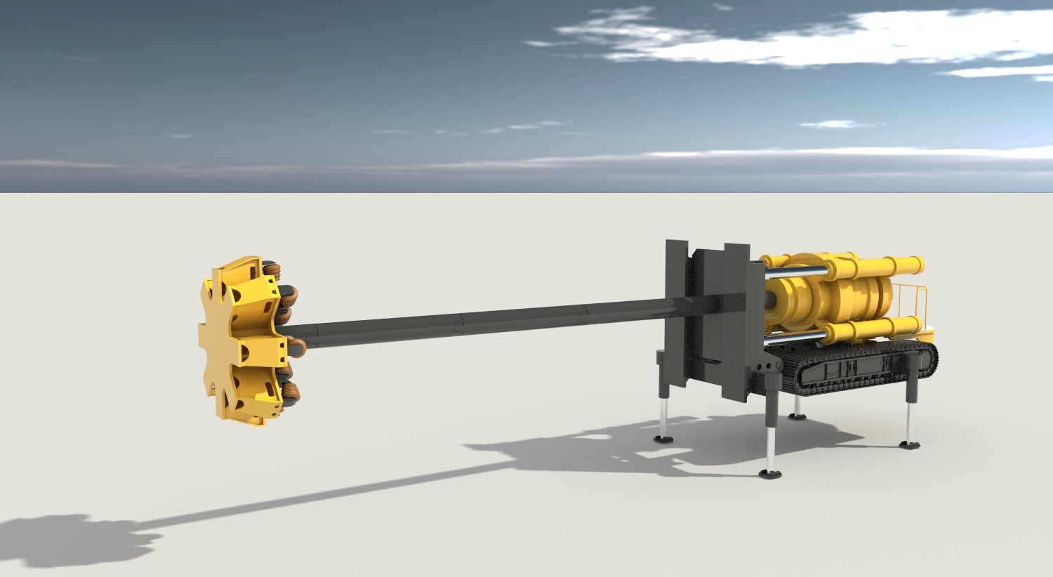 Raise boring rig 3D - TurboSquid 1187064