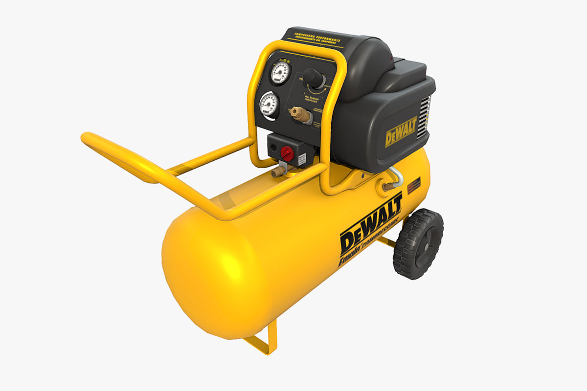 Air compressor model - TurboSquid 1187095