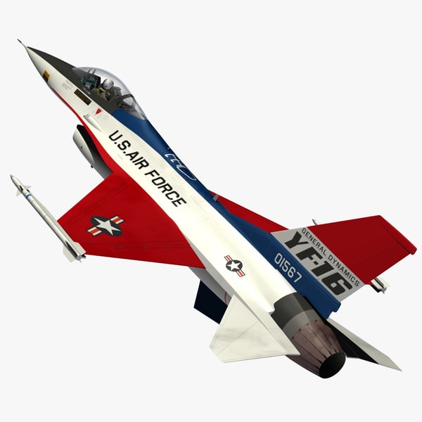 3D f16 yf16 model - TurboSquid 1187336