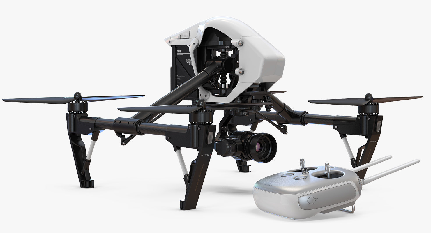 3D model dji inspire 1 pro - TurboSquid 1187338