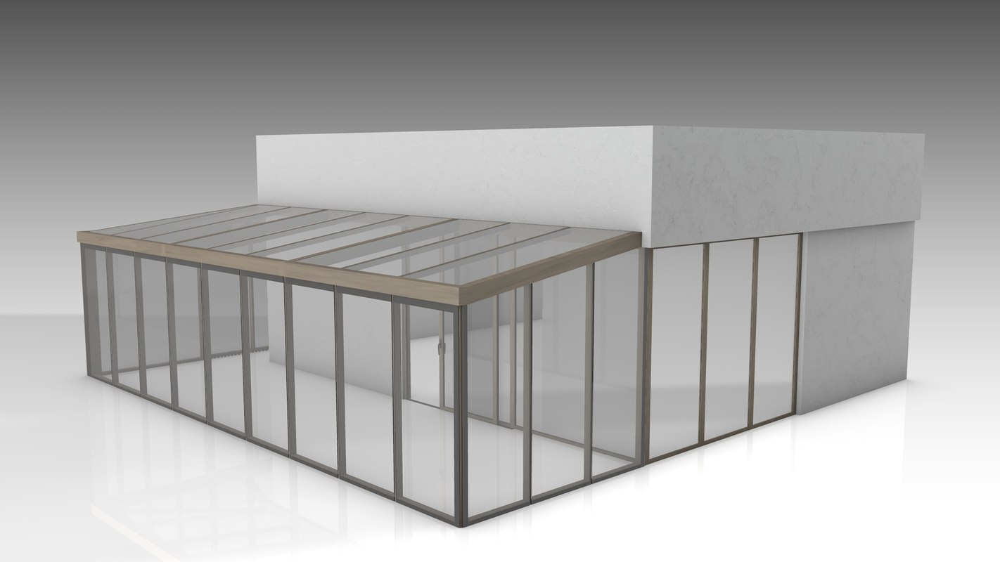 Conservatory 3D model - TurboSquid 1187395