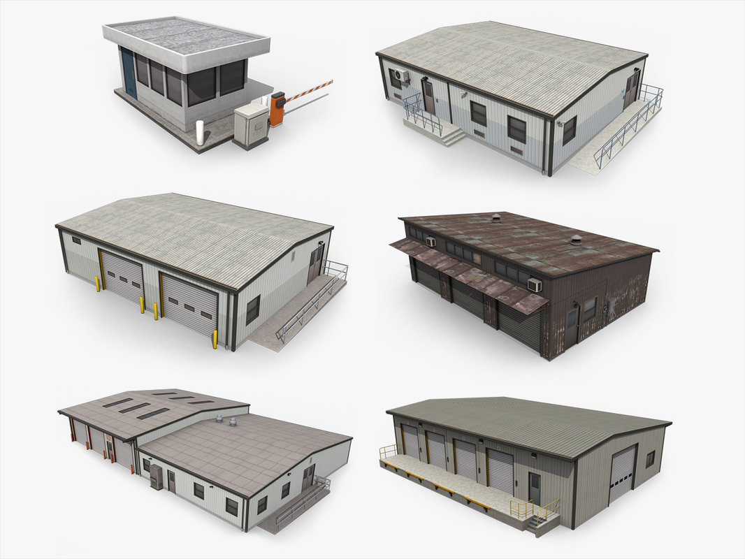 Warehouse 3D Models for Download | TurboSquid