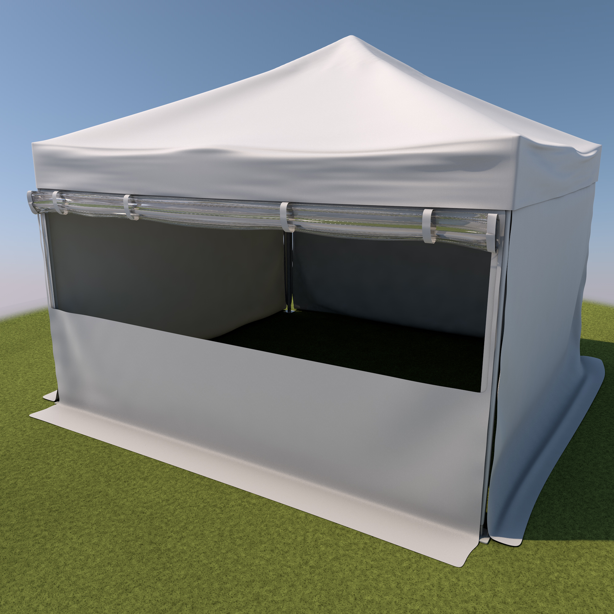 Event tent 3D - TurboSquid 1187617