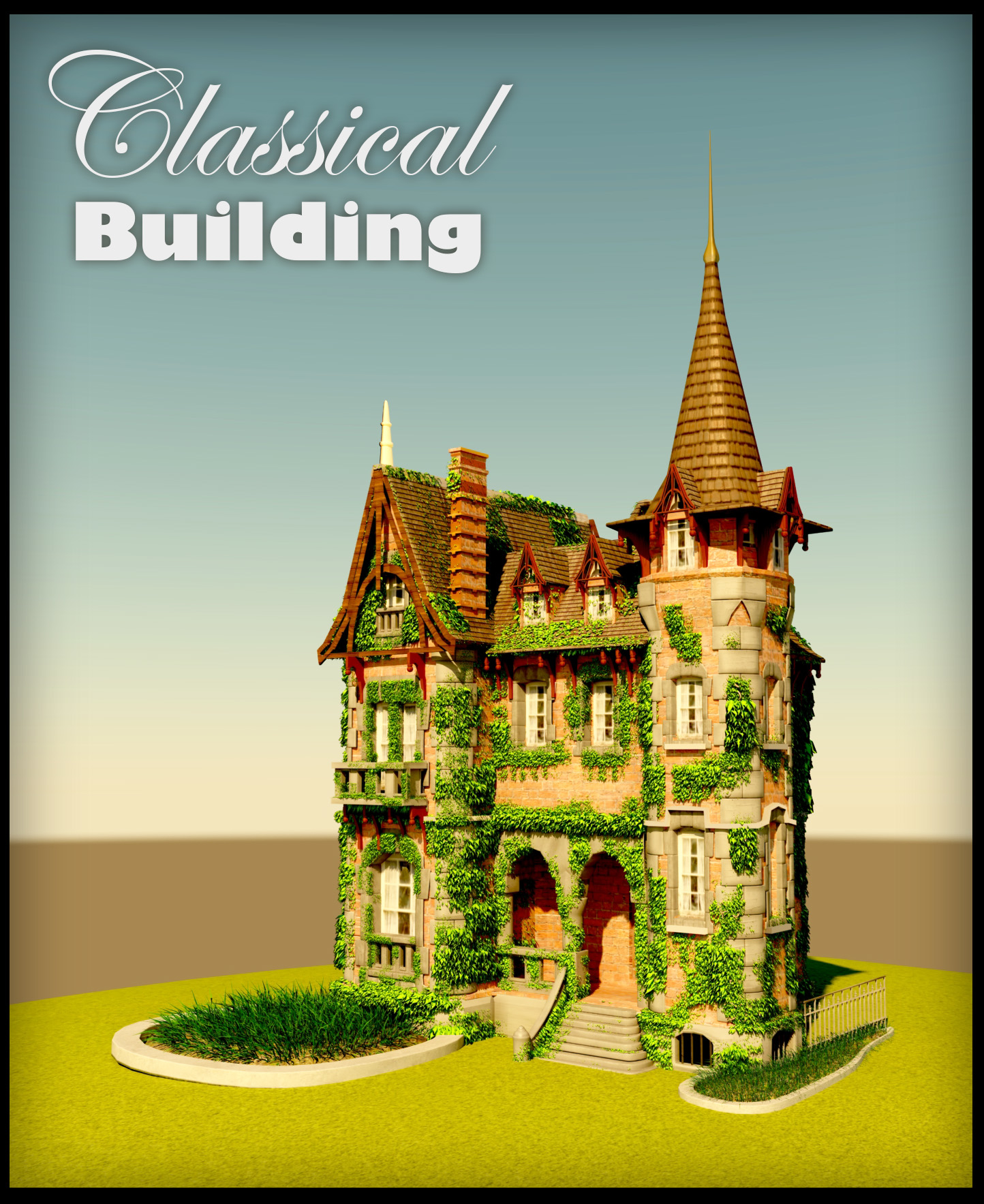 Classical building 3D model - TurboSquid 1187623