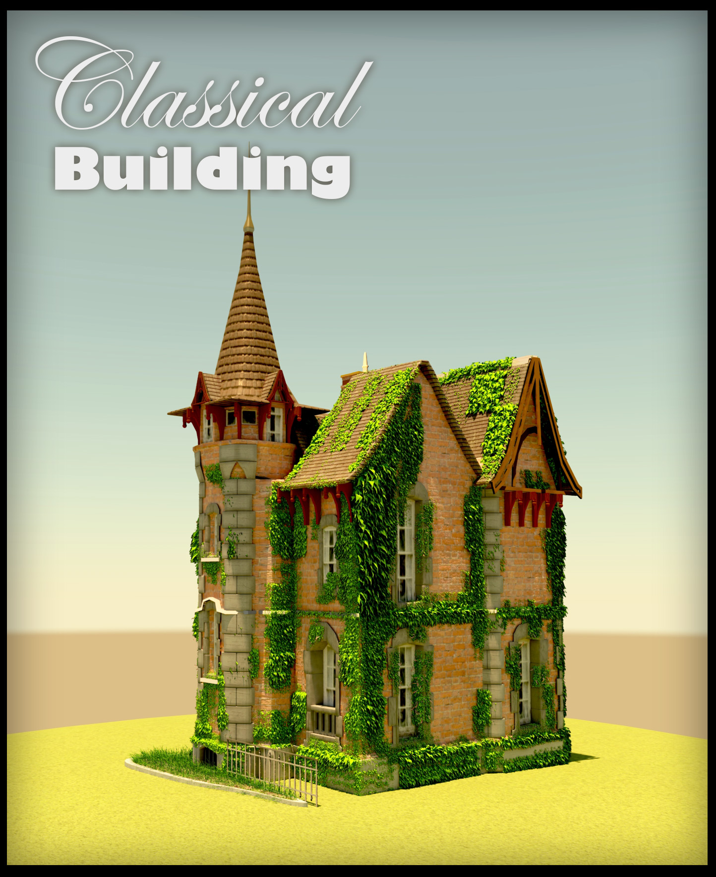 Classical building 3D model - TurboSquid 1187623