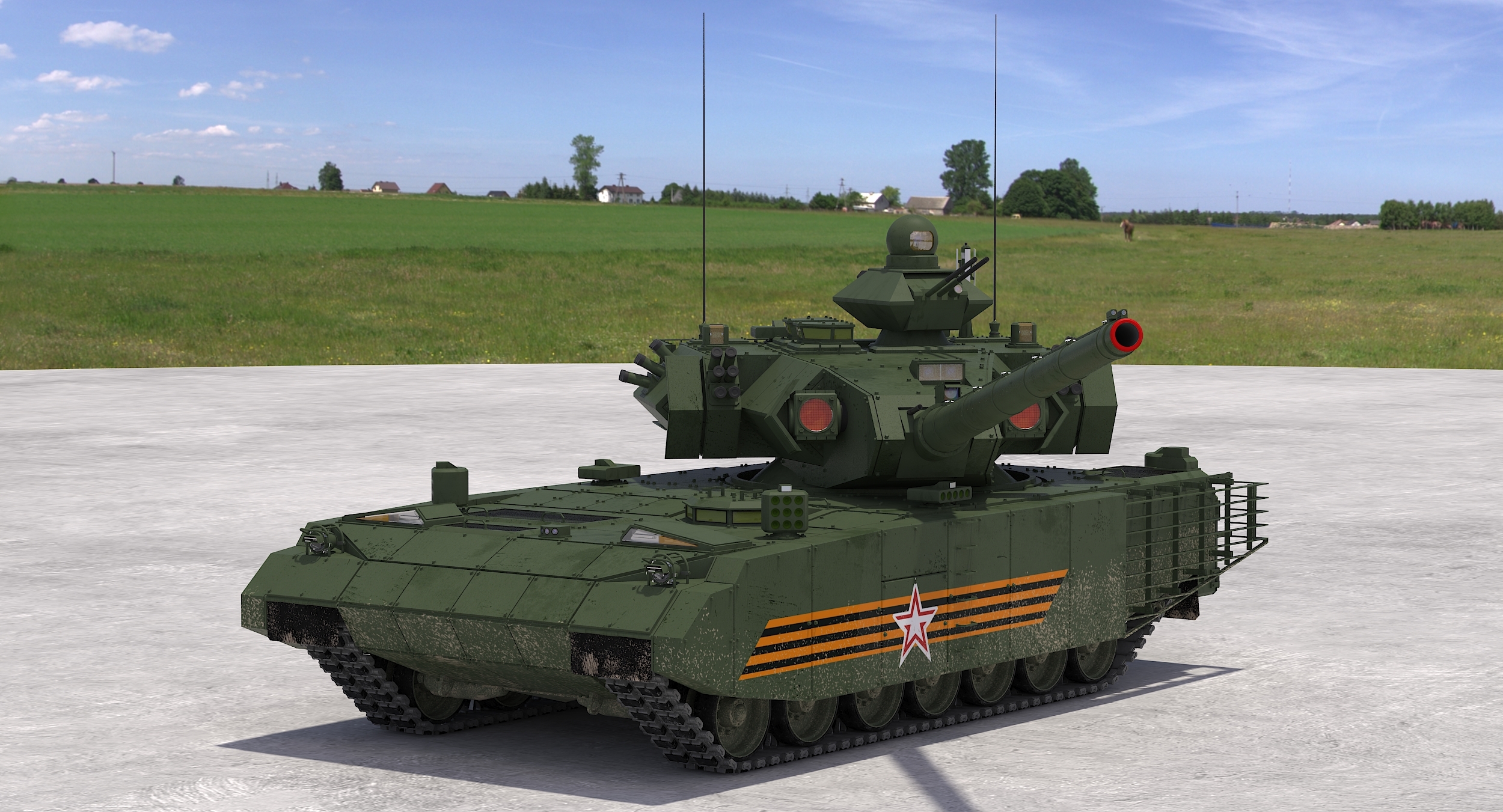 3D t-100 object-189 tank model - TurboSquid 1187881