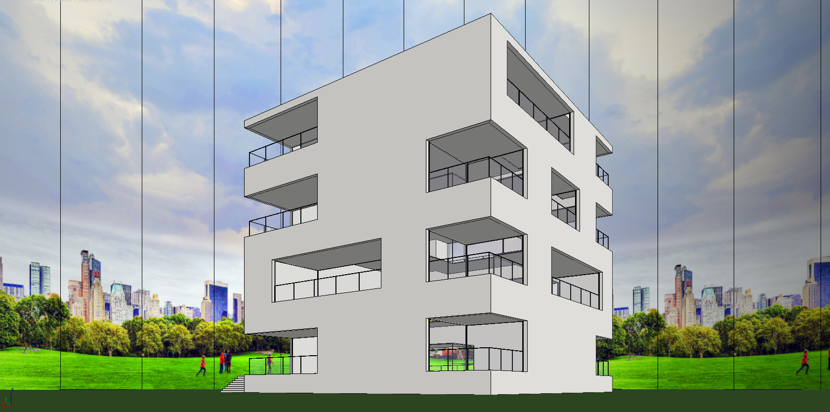 Modernes Gebäude 48 3D-Modell - TurboSquid 1187934