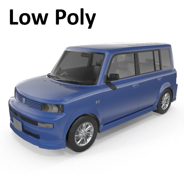 Toyota bb 3D - TurboSquid 1188125