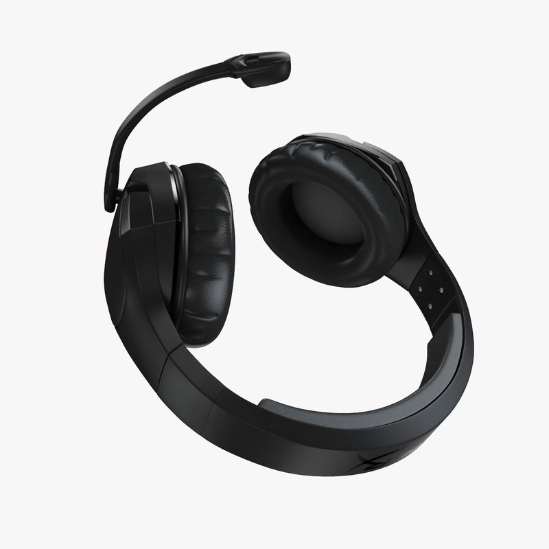 3D gaming headset - TurboSquid 1188142