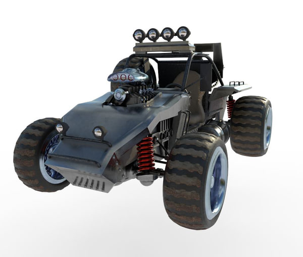 3D model buggy interceptor - TurboSquid 1188157