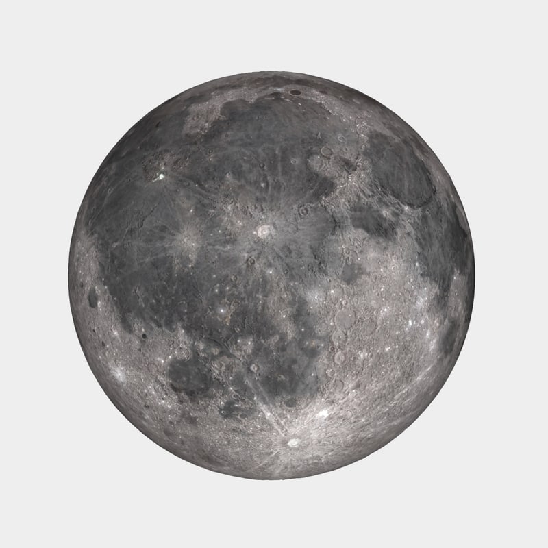 modèle 3D de Lune - TurboSquid 1188260