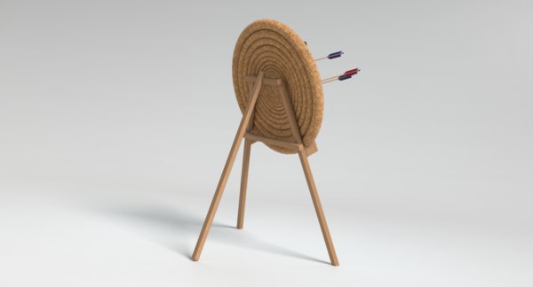 3D archery hay target model - TurboSquid 1188273