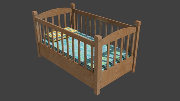 Bed kip 3D model - TurboSquid 1188291