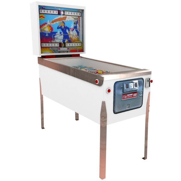 3D combat pinball model - TurboSquid 1188476