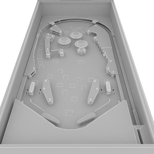 3D combat pinball model - TurboSquid 1188476