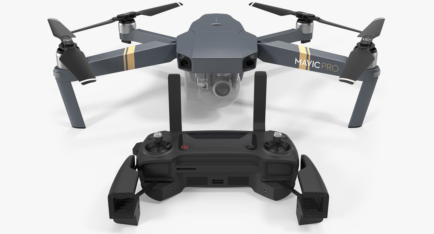 3D dji mavic pro quadcopter model - TurboSquid 1188530