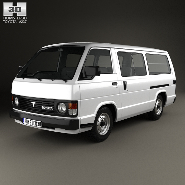 3D Hiace Models | TurboSquid