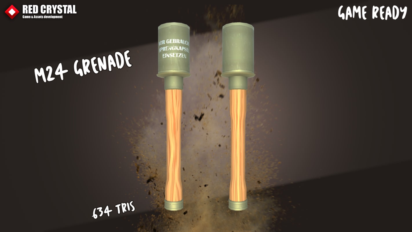 M24 grenade model - TurboSquid 1188840