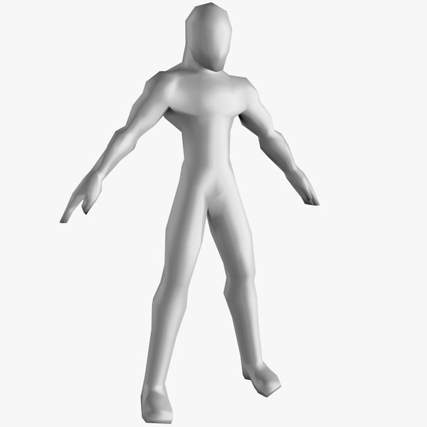 Generic base mesh male character 3D - TurboSquid 1188922