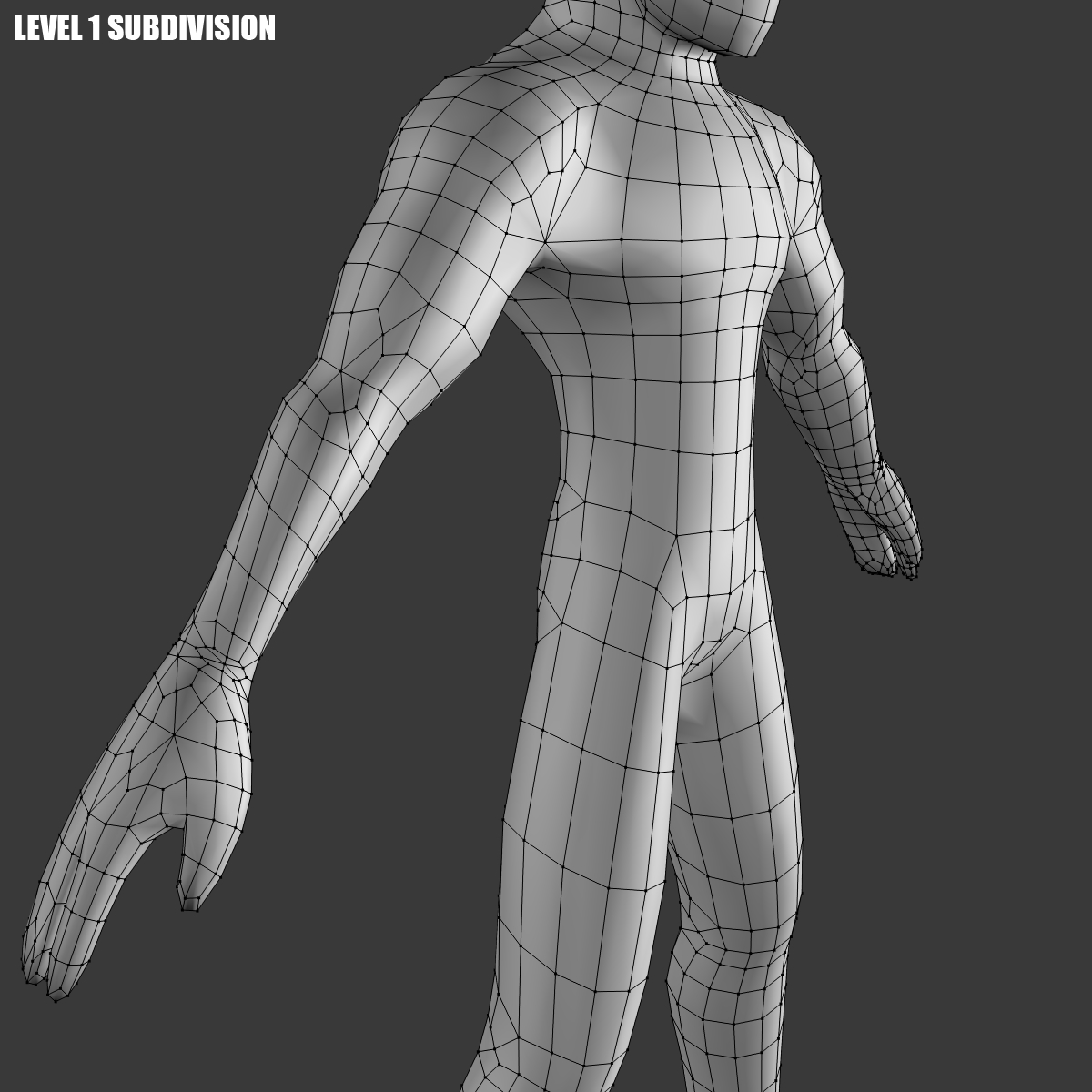 Generic base mesh male character 3D - TurboSquid 1188922