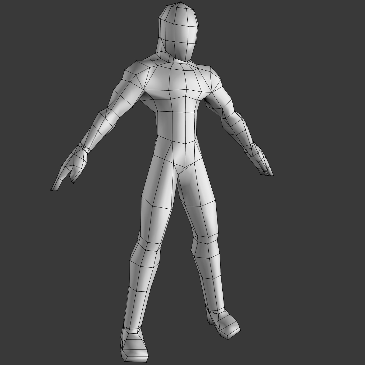 Generic base mesh male character 3D - TurboSquid 1188922
