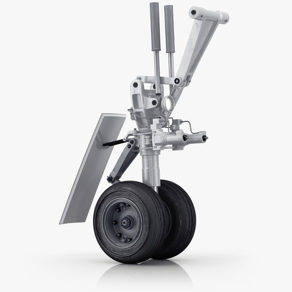 airbus a320 landing gear 3d model