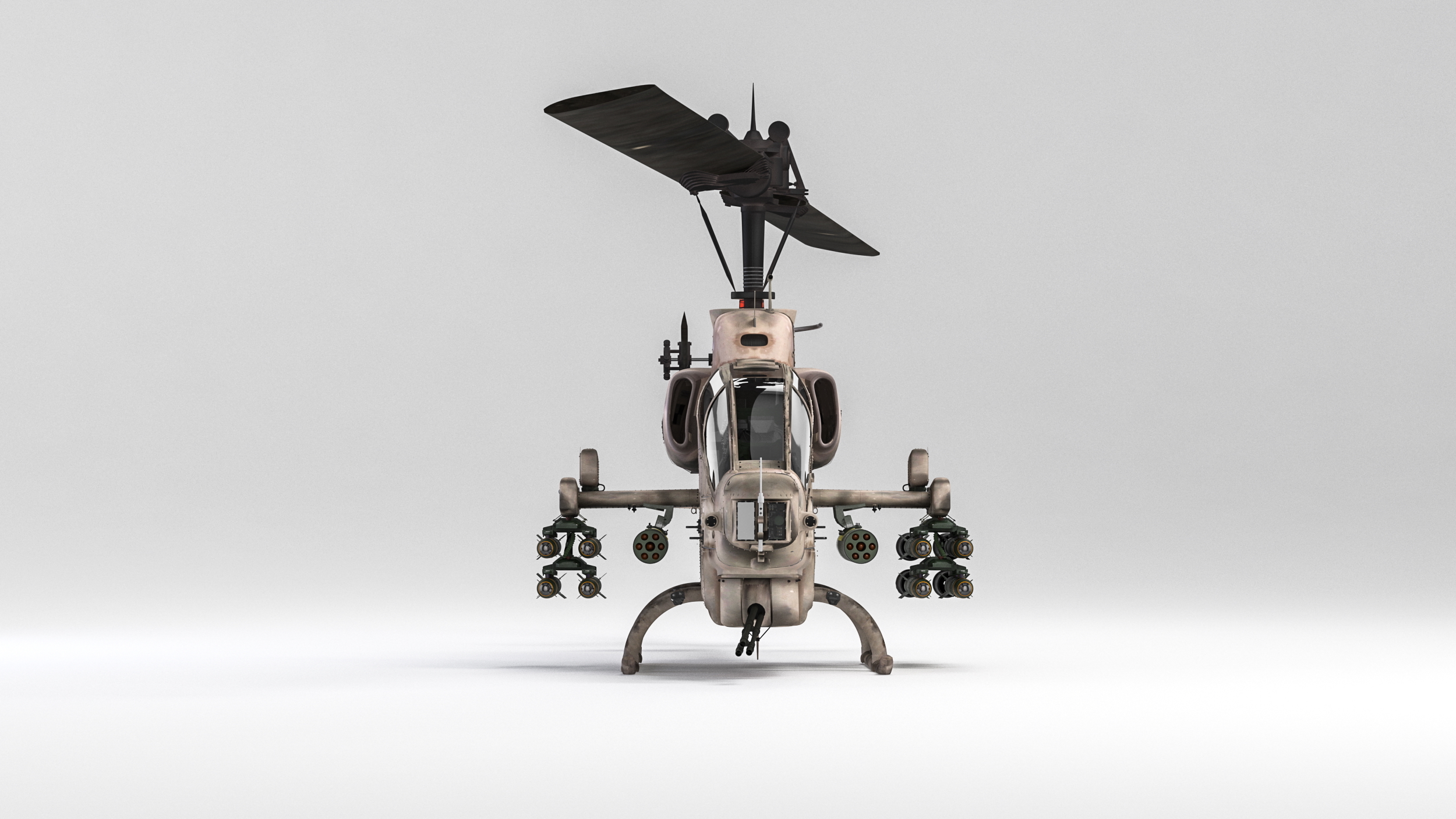 3D bell super cobra model - TurboSquid 1189216