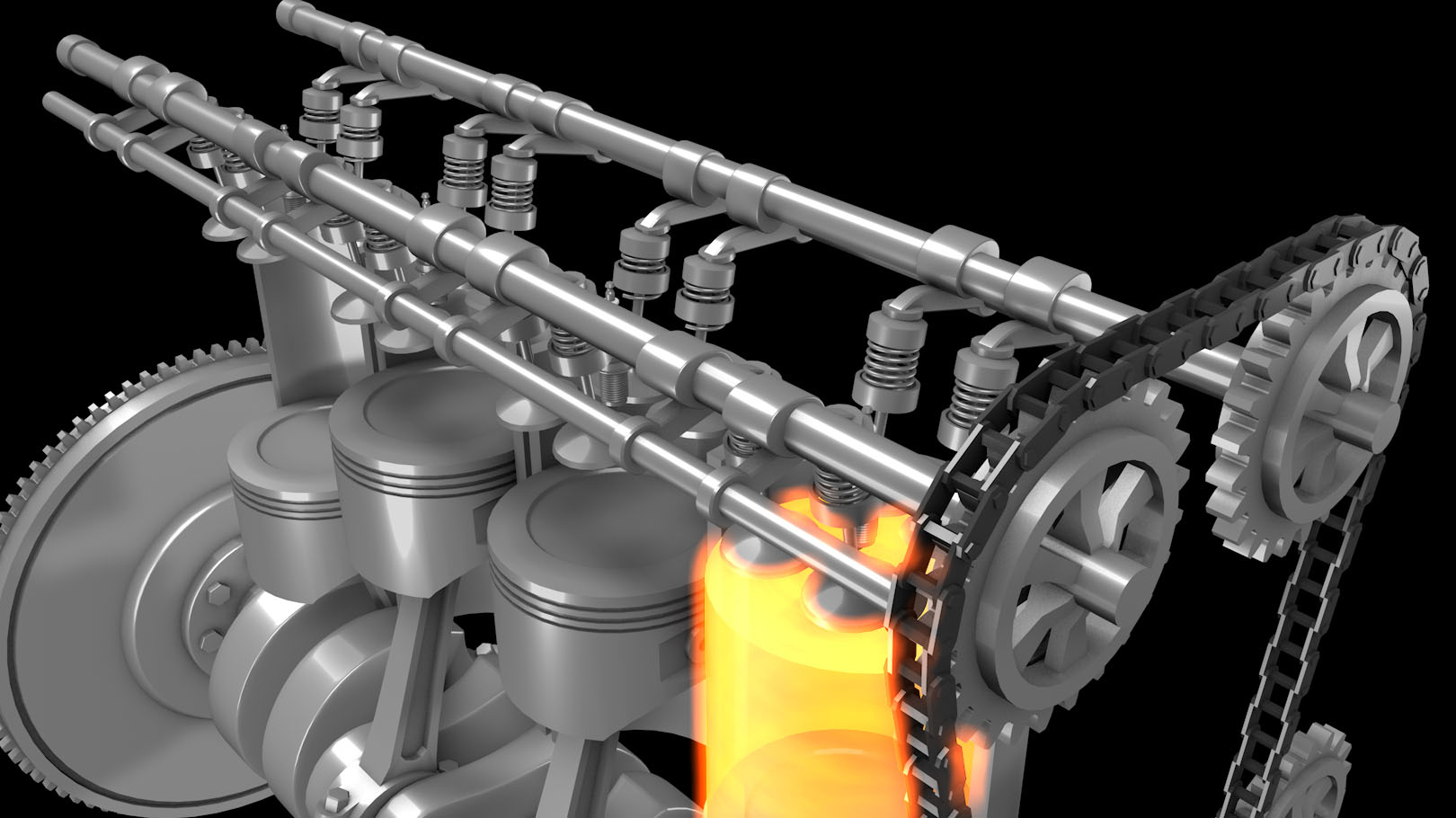 modèle 3D de Moteur animé - TurboSquid 1189284