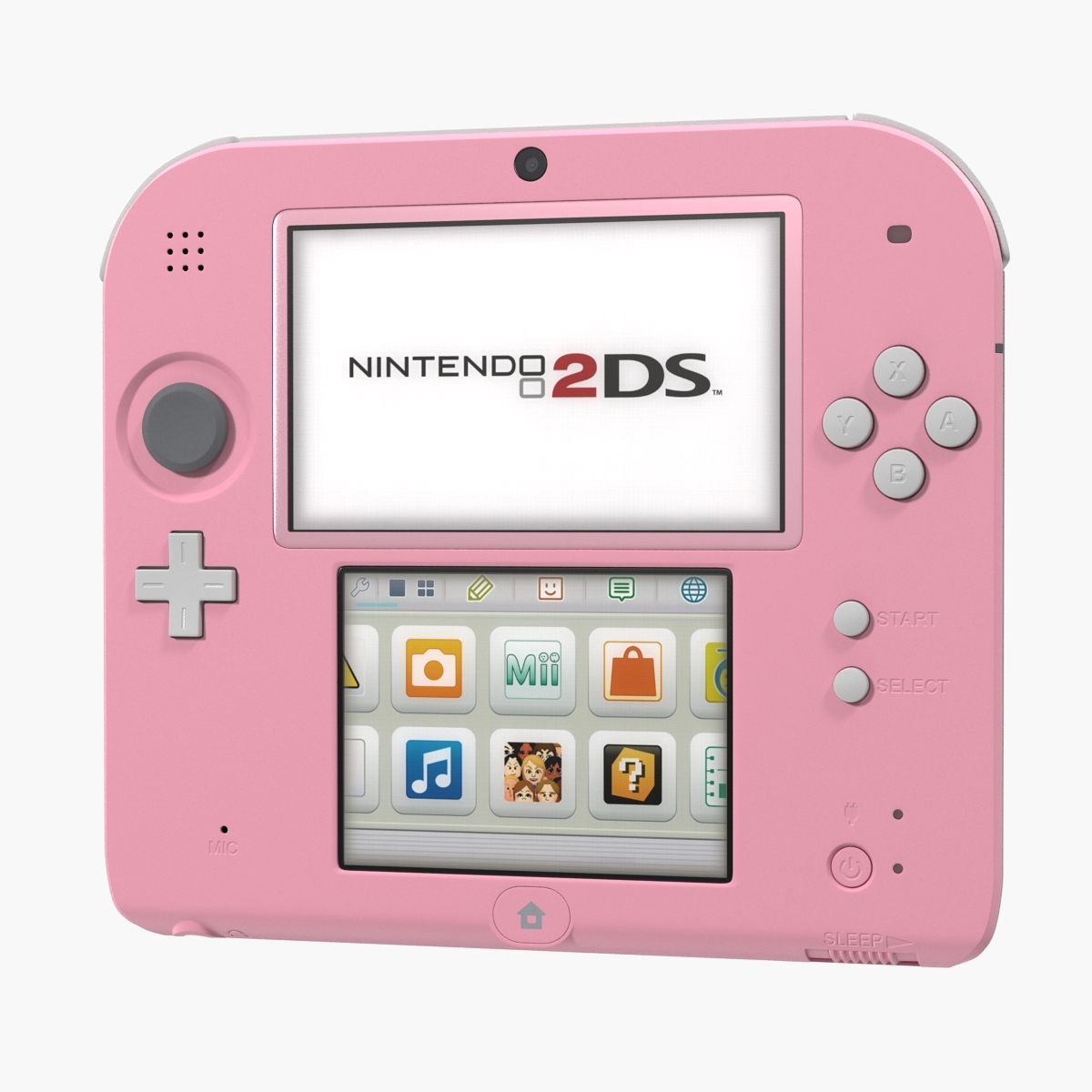 Nintendo 2ds 3D model - TurboSquid 1189342