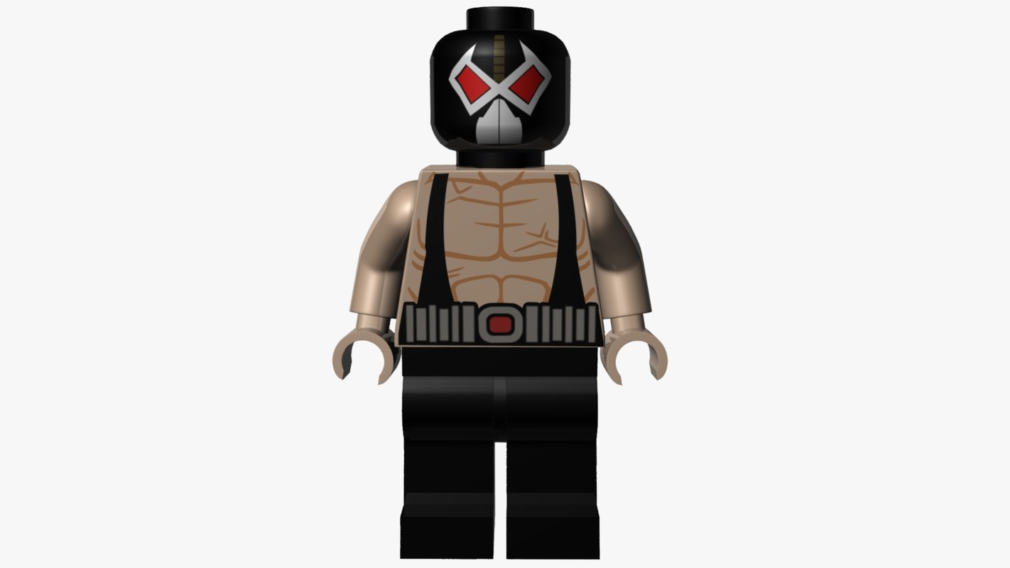 3D lego bane - TurboSquid 1189388