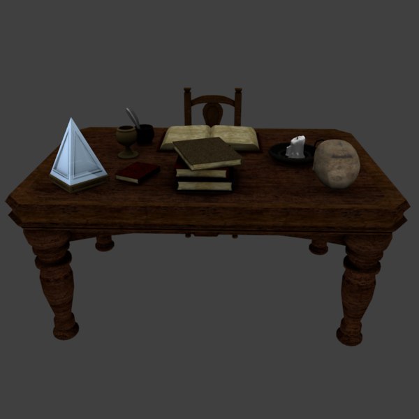 Fantasy Tisch 3D-Modell - TurboSquid 1189445