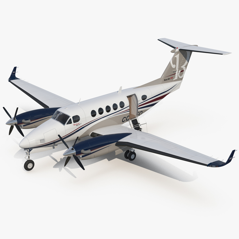 Civil utility aircraft beechcraft model - TurboSquid 1189501