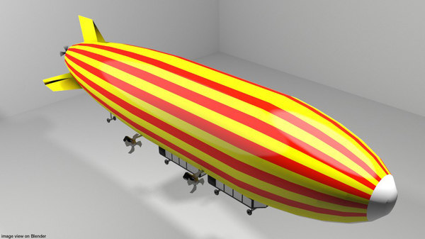 Zeppelin 3D Models for Download | TurboSquid