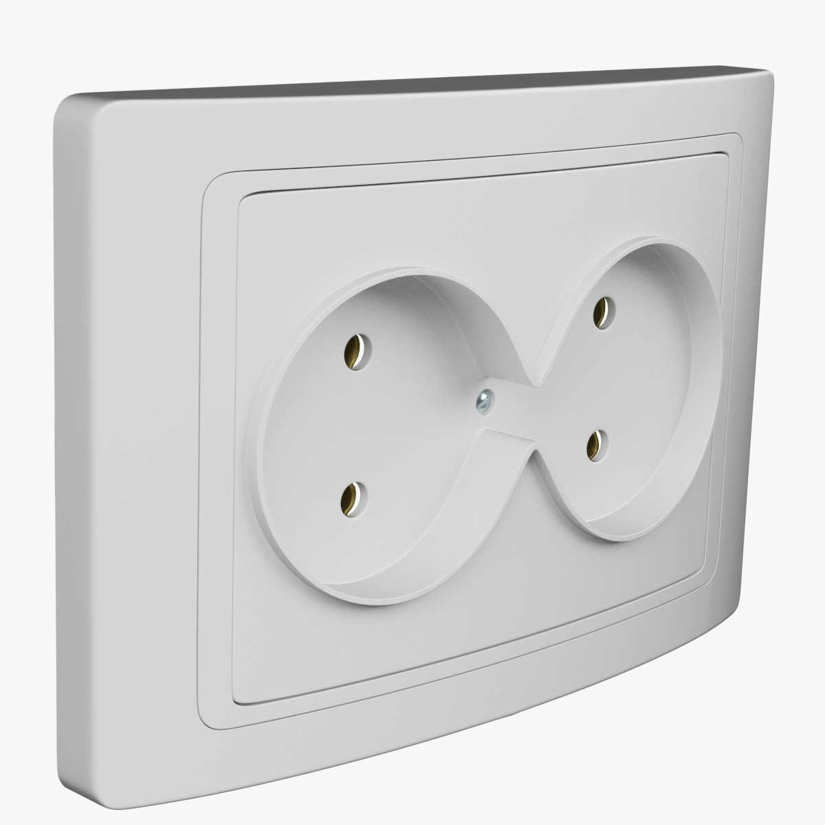 Power socket 3D model - TurboSquid 1189697