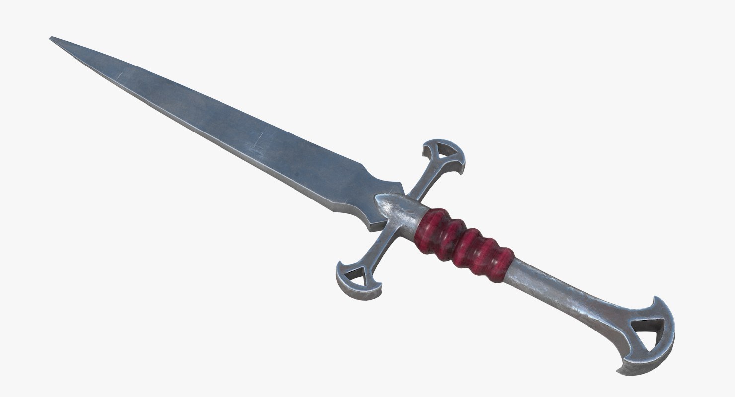 3D dagger model - TurboSquid 1189772
