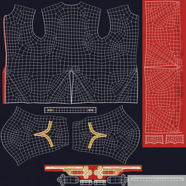 3D french cuirassier officers uniform - TurboSquid 1190152