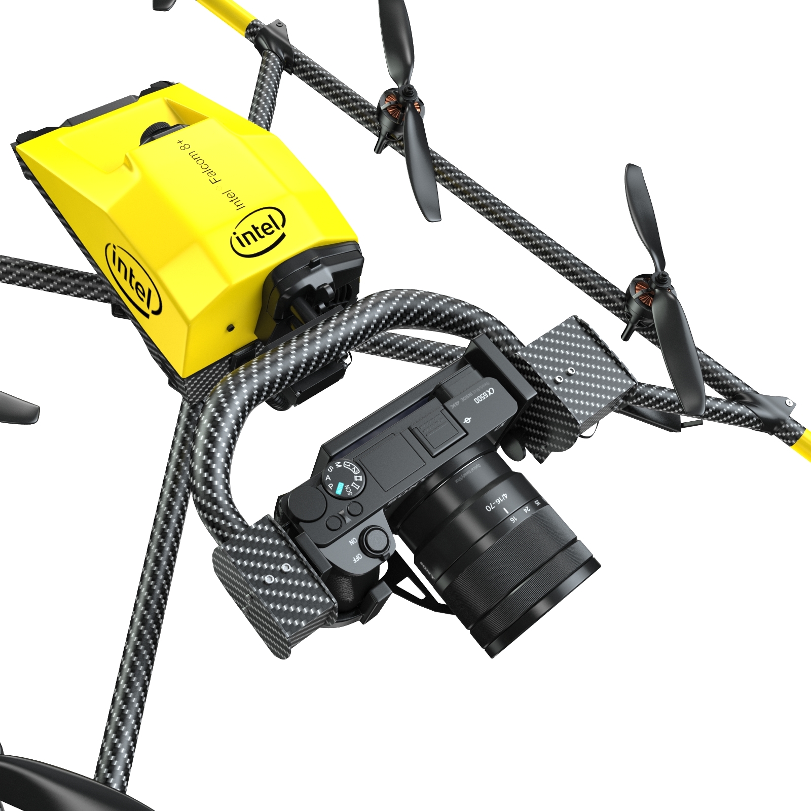 Intel falcon 8 sony model - TurboSquid 1190303