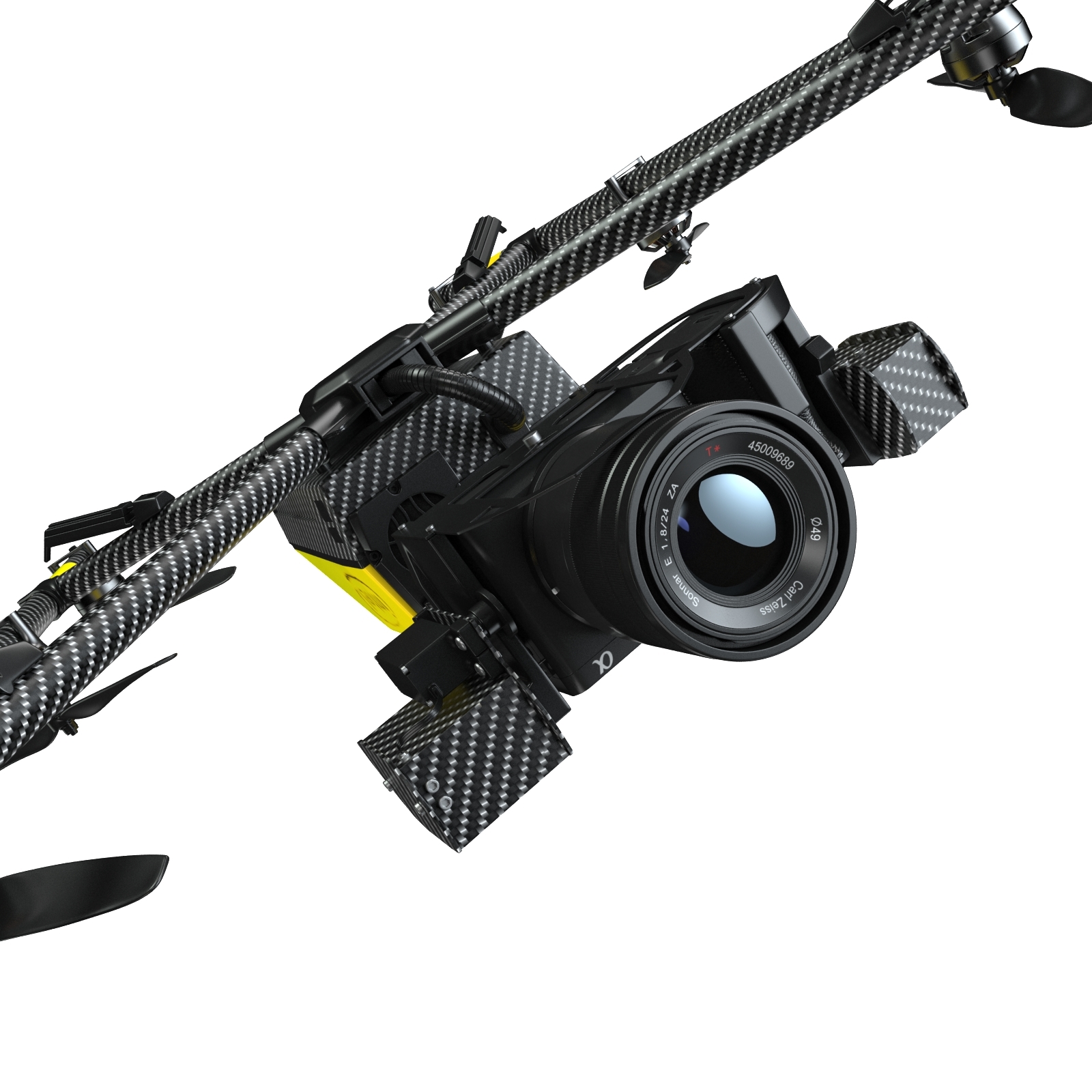 Intel falcon 8 sony model - TurboSquid 1190303