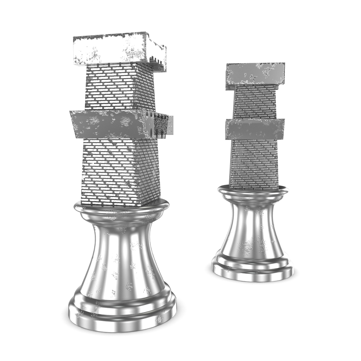 3D rook chess realistic - TurboSquid 1190306