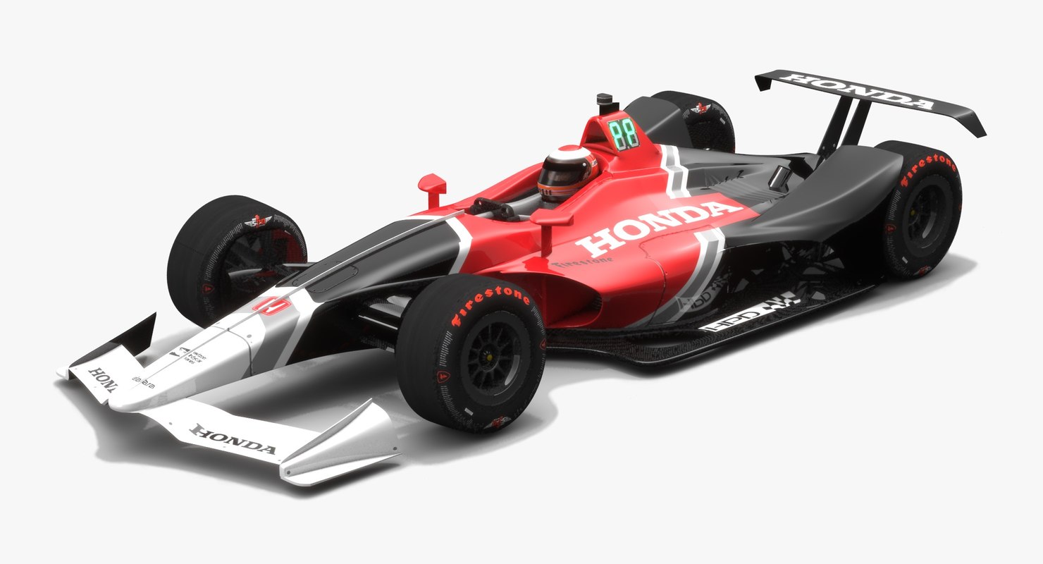 Generic indycar honda season 3D model - TurboSquid 1190558