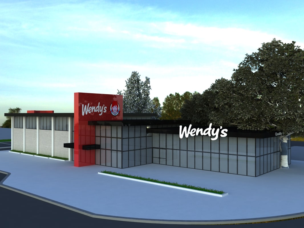 3D wendy s model - TurboSquid 1190595